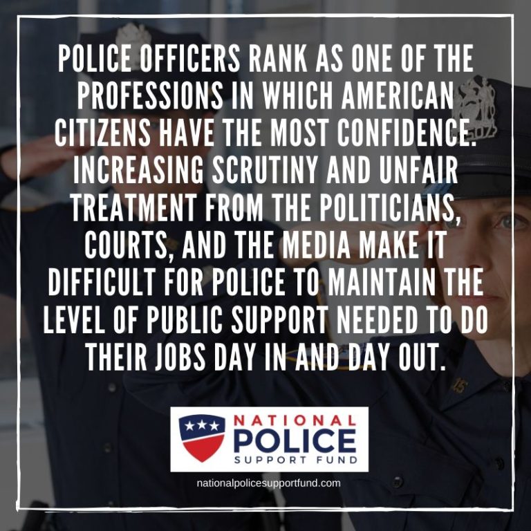 Restoring Respect for Police in 2020 - National Police Support Fund